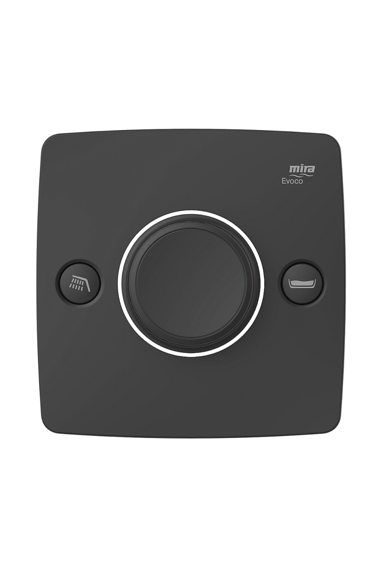 Mira Evoco Dual Bathfill Mixer Shower - Matt Black - Showers Direct