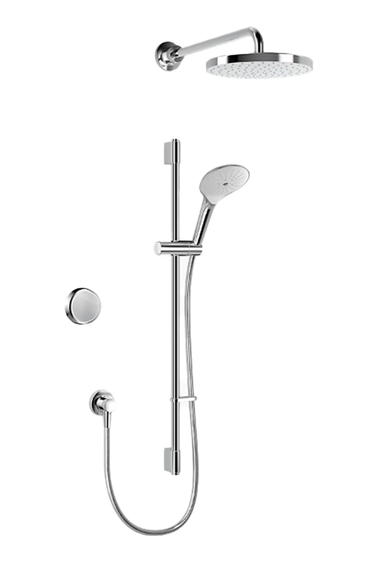 Mira Platinum Dual HP/Combi Mixer - Rear Fed Digital Shower - Showers ...