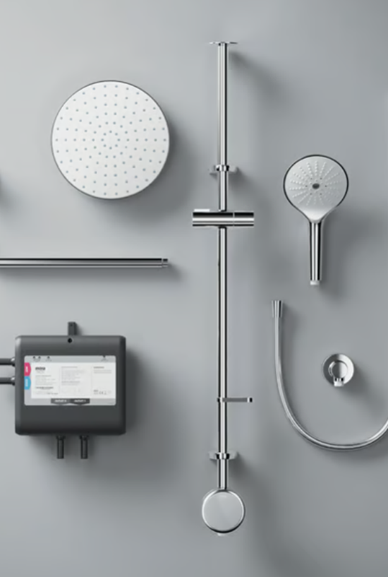 Mira Activate Dual Pumped for Gravity - Rear Fed - Showers Direct